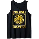 Edging Goated Sigma Lion Ironic Brainrot Meme T-Shirt : Amazon.co.uk ...