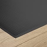 1x Black Correx Sheet 4mm x 1.2 x 2.4m for Hard Floor and Surface ...