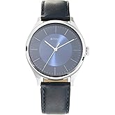 Titan Men's Urban Edge Lustrous Olive Dial Leather Analog White Watch ...