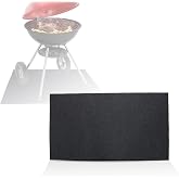 Outdoor BBQ Floor Mat, Fire Retardant Floor Protection Mat Heat ...