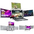RIITEK 14" Quad Monitor Laptop Screen Extender - Portable FHD 1080P IPS ...