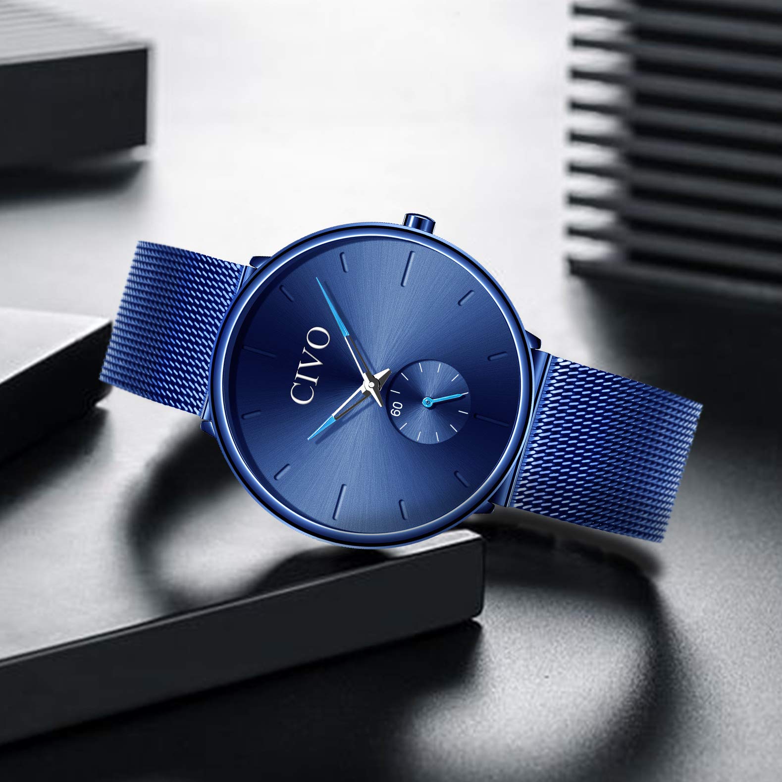 Venta > relojes azules para hombre > en stock