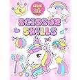Scissor Skills Activity Book for 3-5 Years Old: Color Cut And Paste ...