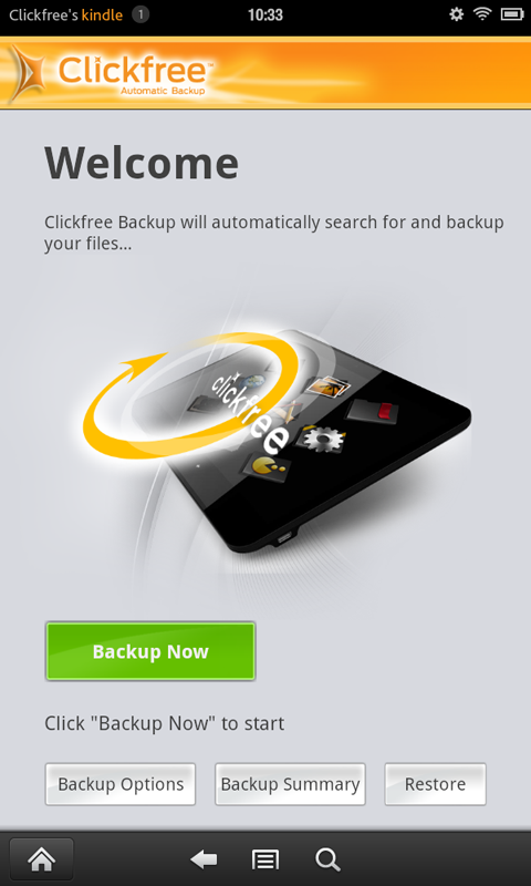Clickfree Mobile Backup : Amazon.co.uk: Apps & Games