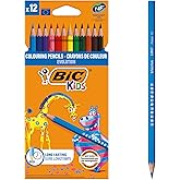 BIC Kids Evolution Coloured Pencils, Vivid Colouring Pencils, Easy to Sharpen, Extra Resistant ...