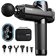 RENPHO R3 Upgrade Power Massage Gun Deep Tissue, Powerful 12 mm ...
