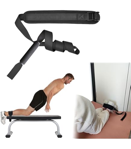 Simplyimagine One Leg Squat Roller Fixed Nordic Hamstring Curl Rack ...