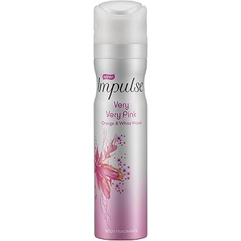 Impulse Very Very Pink Body Spray 75 ml - Pack of 6: Amazon.co.uk: Beauty