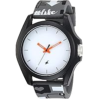 Buy Fastrack Quartz Analog Black Dial Silicone Strap Watch for Unisex ...