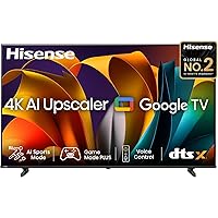 Hisense 164 cm (65 inches) 4K Ultra HD Smart QLED Google TV 65U6K (Grey) : Amazon.in: Electronics
