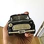 Mini Cooper Model (Black) with Union Jack Top Made of Die Cast Metal ...