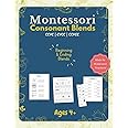 Beginning Blends Workbook | Initial Consonant Blends | Montessori ...