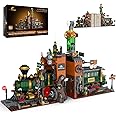 JMBricklayer Train Station Book Nook Building Toy Set for Adults 50002 ...