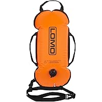 Lomo Drybag Swimming Tow Float - Orange : Amazon.co.uk: Sports & Outdoors