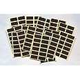 200 Brown Stickers - Sticky Coloured Self Adhesive Labels for Colour ...