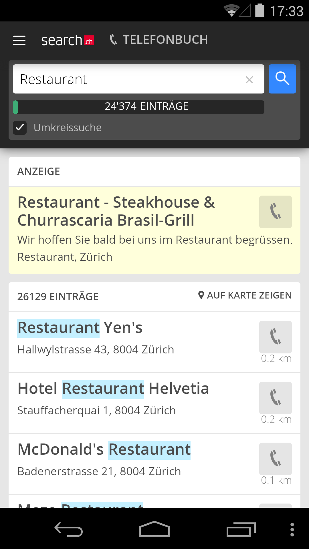 search.ch: Amazon.de: Apps für Android