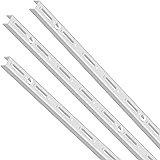 ib style - 2 Stück Wandschiene Single | Einreihiges System | 6 ...