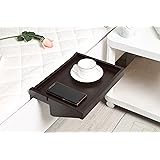 Bamboo Clip - On Bedside Shelf | Ergonomic Space Saver Side Table ...