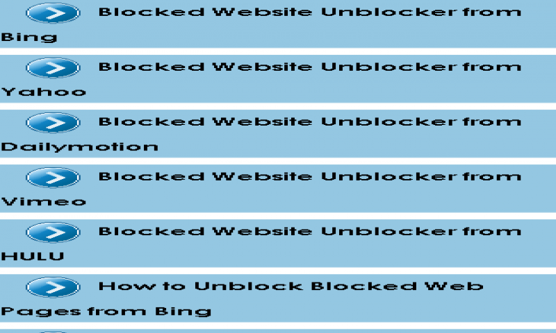 Blocked Website Unblocker: Amazon.co.uk: Appstore for Android