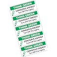 Save Energy Stickers - Light Switch Stickers - Turn off Lights or ...