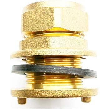22MM OD TANK CONNECTOR & WASHER - Tank Connectors and Washers (Brass ...