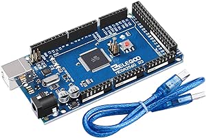 ELEGOO Mega R3 Controller Board Compatible with Arduino IDE with USB ...
