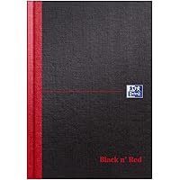 Black n' Red A5 Casebound Hardback Notebook - Ruled : Amazon.co.uk ...