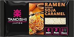TANOSHI - Ramen Précuites Saveur Soja Caramel - Nouilles Japonaises ...