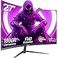 Gawfolk 27 Zoll Curved Gaming Monitor 165Hz/ 180Hz, PC Bildschirm Full ...