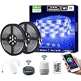 Alexa LED Strip Lights 5 Metre, Govee Smart WiFi Wireless APP ...