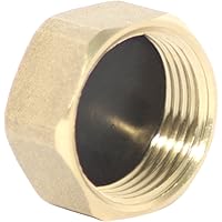 Pipestation® 15mm Fitting Blanking Cap 1/2" Female Thread - Pack of 2 | Compression Plumbing ...