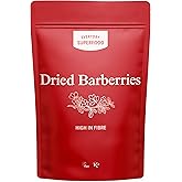 Everyday Superfood Dried Barberries 900g, Raw & Natural, Great Dried ...