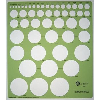 Kreis Schablone Zeichenschablone Technisches Zeichnen - Kreisschablone ...