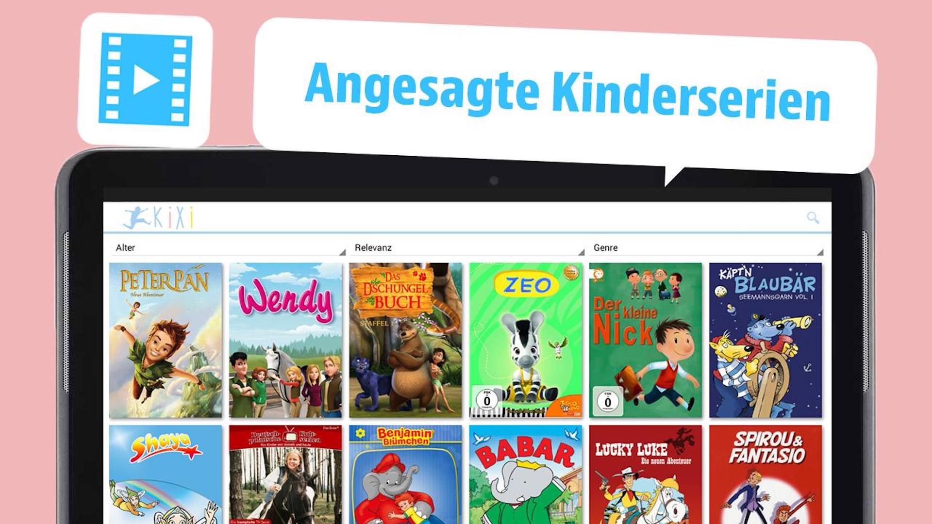 Die Mediathek für Kinder - Kinderfilme, Kinderserien, Hörspiele ...
