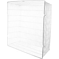 SPARES2GO Universal Zinc Coated Terminal Guard Square Boiler Flue Cage ...