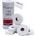 Perco Pro 1 Line Date Gun, 8 Digit 1 Line Date Label Gun Preloaded with ...