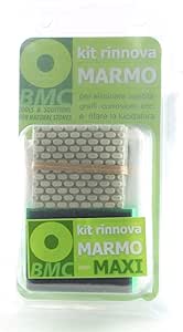 RINNOVA MARMO MAXI kit per pulire marmo macchiato eliminare opacità graffi corrosioni ...