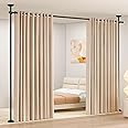 WELDUN Room Divider Curtain Rods, Floor Standing drapery rod, No Drill ...