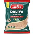 Ahaar Roasted Daliya 500g | 100% MP Sharbati Wheat Daliya : Amazon.in ...