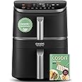 COSORI Turbo Tower Pro Airfryer, Keramikbeschichtung Heißluftfritteuse ...