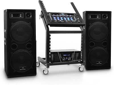 DJ PA Set Rack Star Series Mars Flash - DJ-PA-Set, PA Komplett-Set, DJ ...