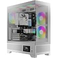 Amazon.in: Buy GAMDIAS Atlas M1 White, Mid Tower Gaming PC Case w ...