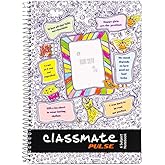Classmate Pulse 6 Subject Spiral Notebook - Pack of 1 | Single Line ...