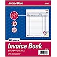 Adams Spiral Invoice Book, 8 1/2 x 7 1/4 Inches, 2-Part, Carbonless ...