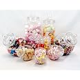 Purple Square 10 Jar Retro Pick & Mix Victorian Sweet Shop Candy Buffet ...