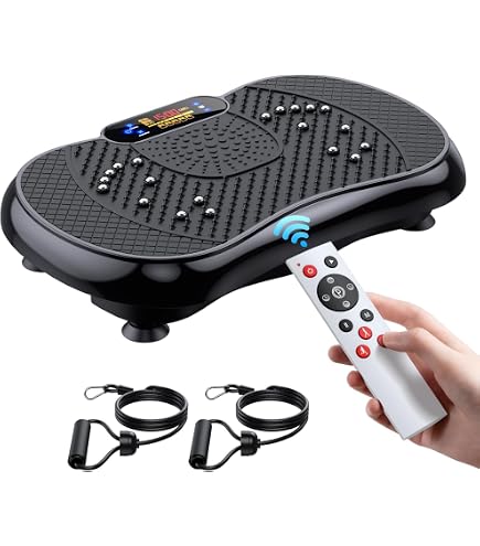 Whole Body Vibration Trainer MERACH Vibration Plate Exercise Machine ...