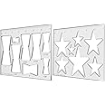 Pack of 2 Router Templates for Woodworking, Router Jigs Decorative ...