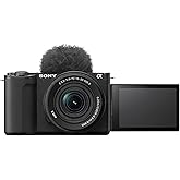 Sony Alpha ZV-E10 - APS-C Interchangeable Lens Mirrorless Vlog Camera - Black : Buy Online at ...