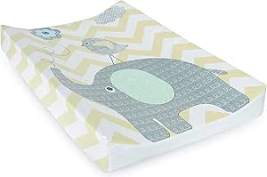 Babycurls Deluxe Anti-Roll PVC Wedge Nappy Baby Changing Mat with ...
