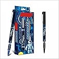 Robomax Roller Gel Pen, Hovertech Tip, Perforated Rubber Grip | Pack of ...